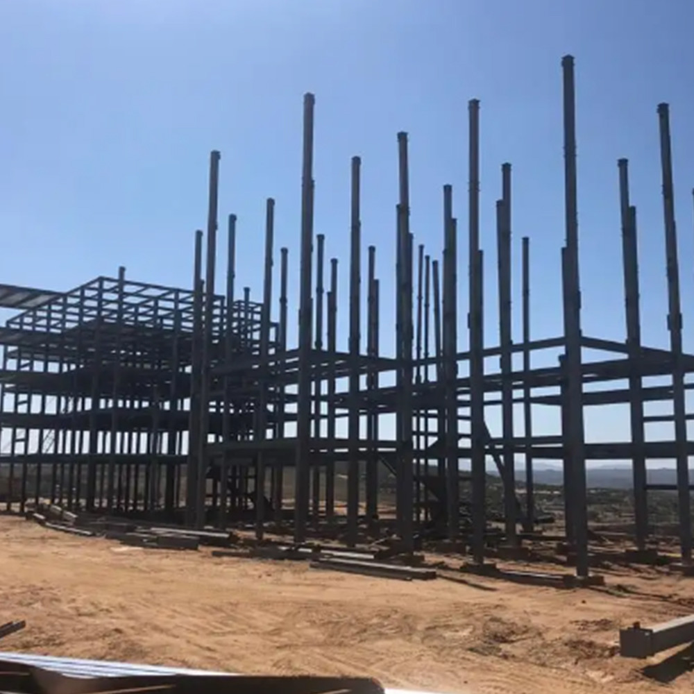 H Shape Power Plant Steel Structure Building Prefabricated Warehouse ...