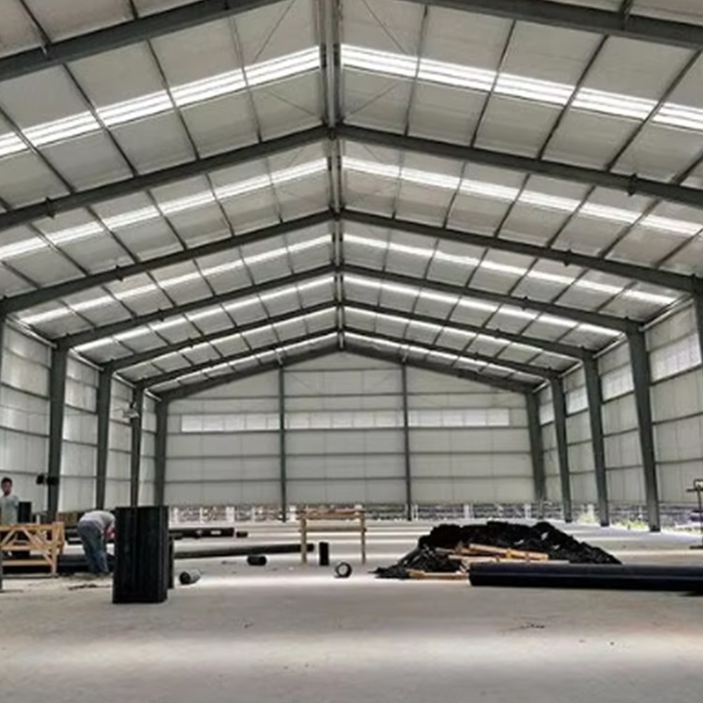 C Z Purlin Prefab Warehouse Buildings Steel Frame Storage Building ...