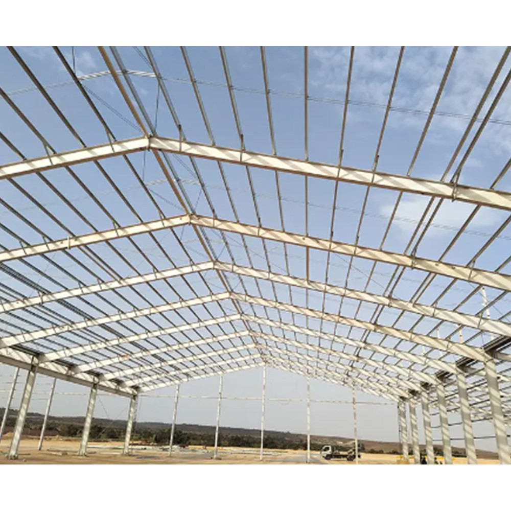 Layout Steel Structure Warehouse Flexible Metal Frame Steel Portal ...