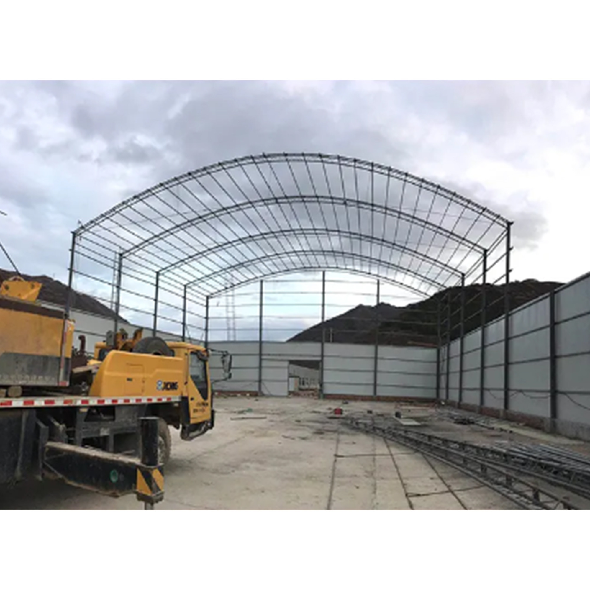 Safe Heavy Steel Structure Workshop Open Space Industrial Prefab Buildings