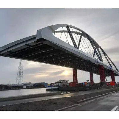 High Strength Steel Bridge Structure Customizable Steel Frame Bridge C ...