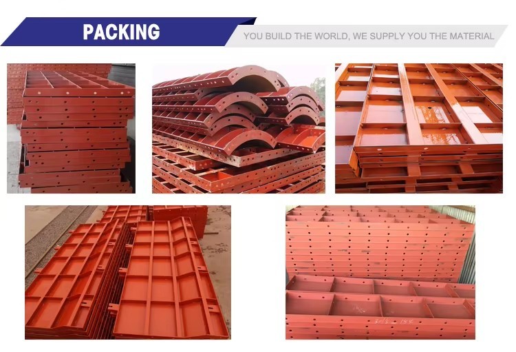 dwg custom Metal Formwork Concrete steel wall formwork oxidation video