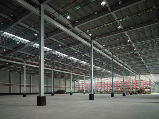 Multi Span Steel Building Prefabricated Construction Materials Z Purlin