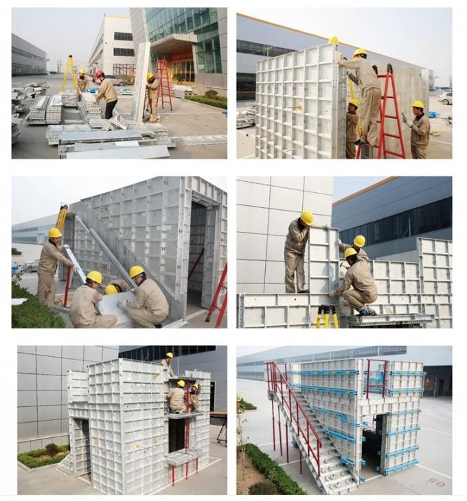 Aluminium Formwork System Building Material Construction Concrete ...